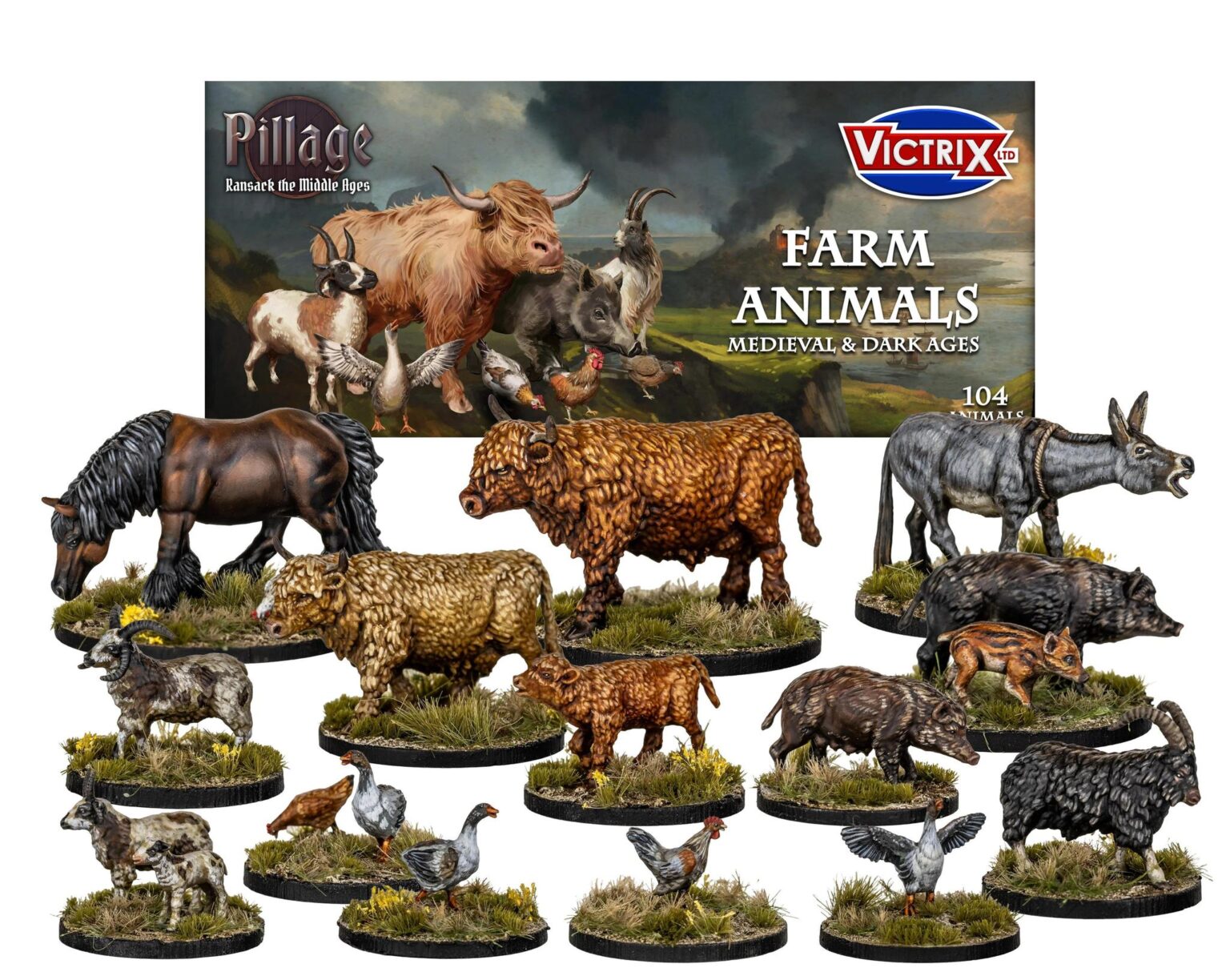 Medieval Farm Animals - The Dork Shop
